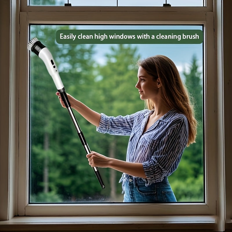 Scrub Pure Cordless Electric Scrubber with 9 Brush Heads